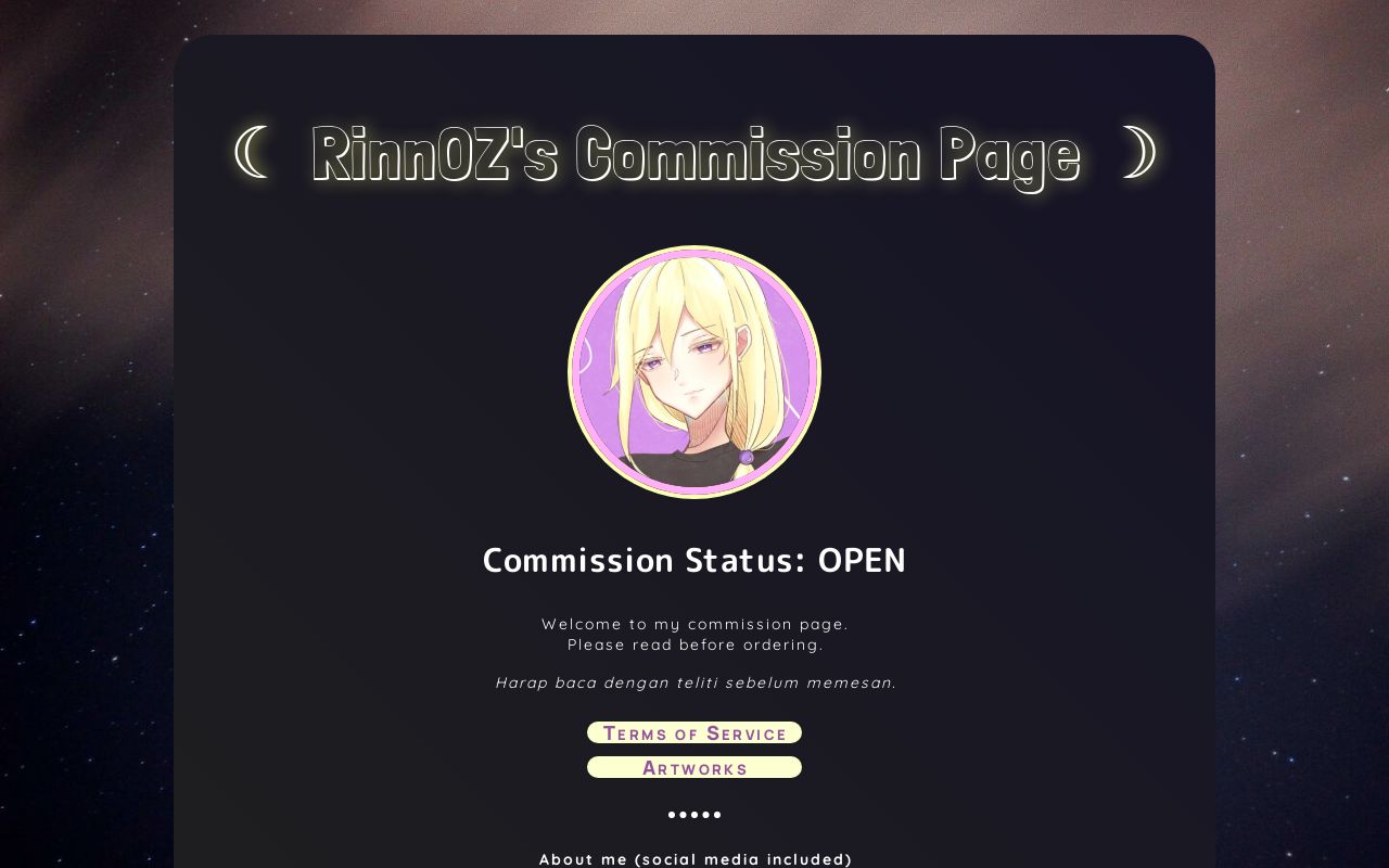 RinnOZ's Commission